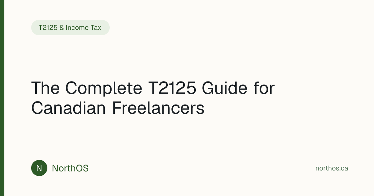 T2125 Form Canada: Complete Guide for Sole Proprietors (2026)